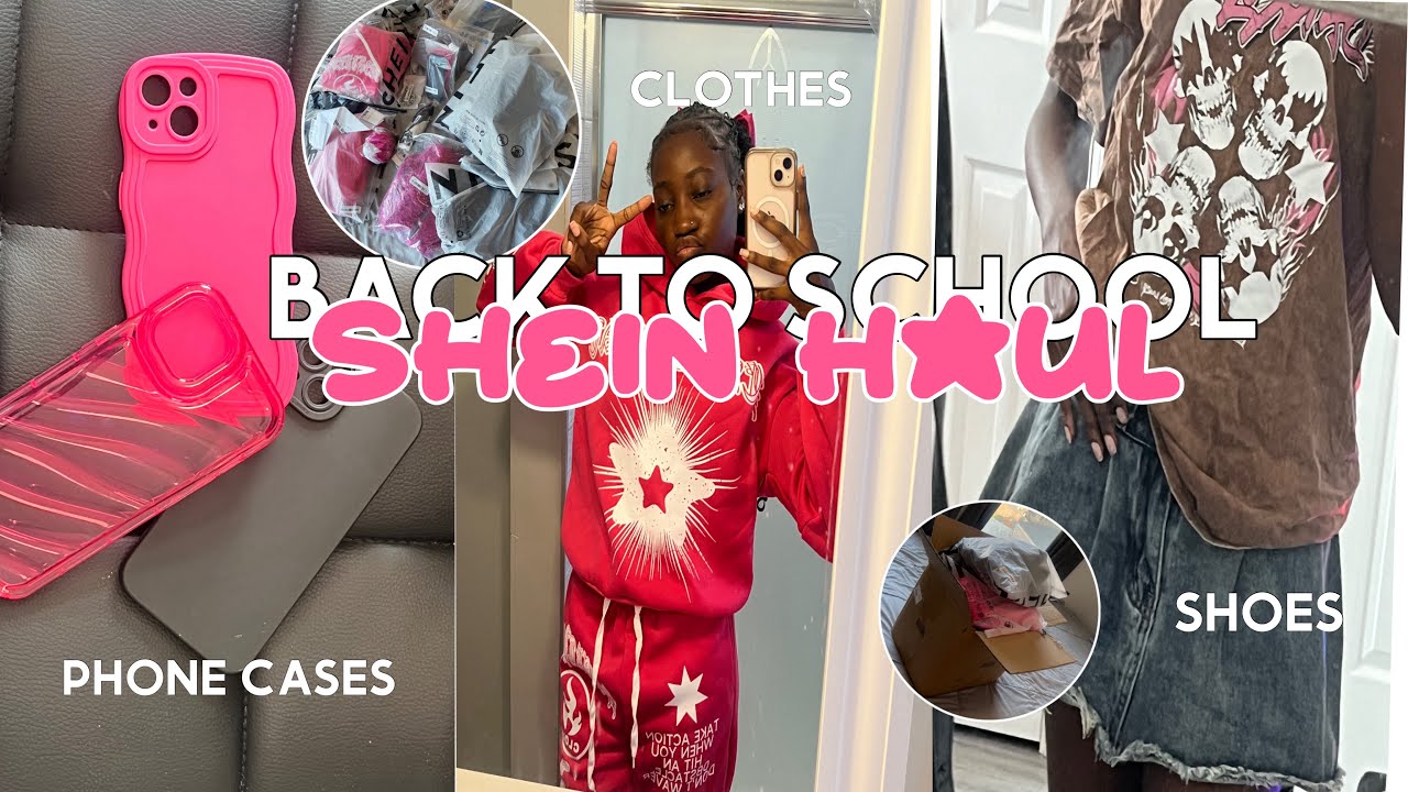 Back to school SHEIN haul 2024 |•clothes, shoes, bags |• TRY ON HAUL ...