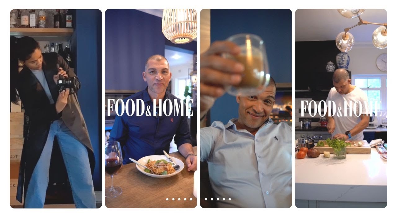 Filming Chef Reuben Riffel for Food & Home SA - YouTube