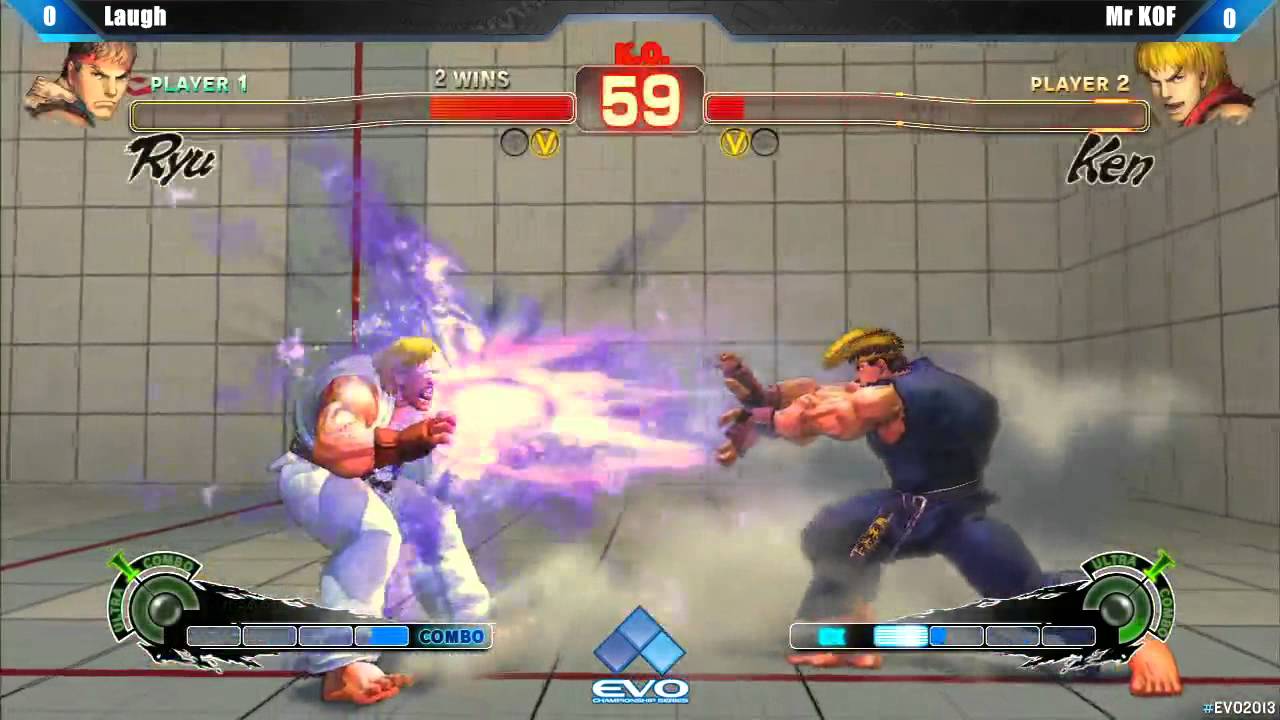 [EVO 2013 SSFIV AE] Laugh (Ryu) vs Mr KOF (Ken, Juri) - YouTube