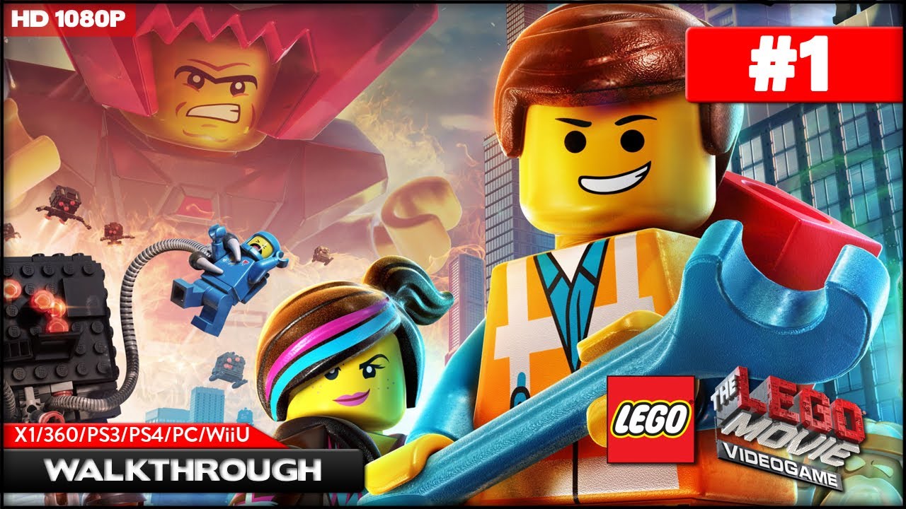 Lego Movie Video Game Walkthrough - Bricksburg Construction 1/2 (X1/360 ...