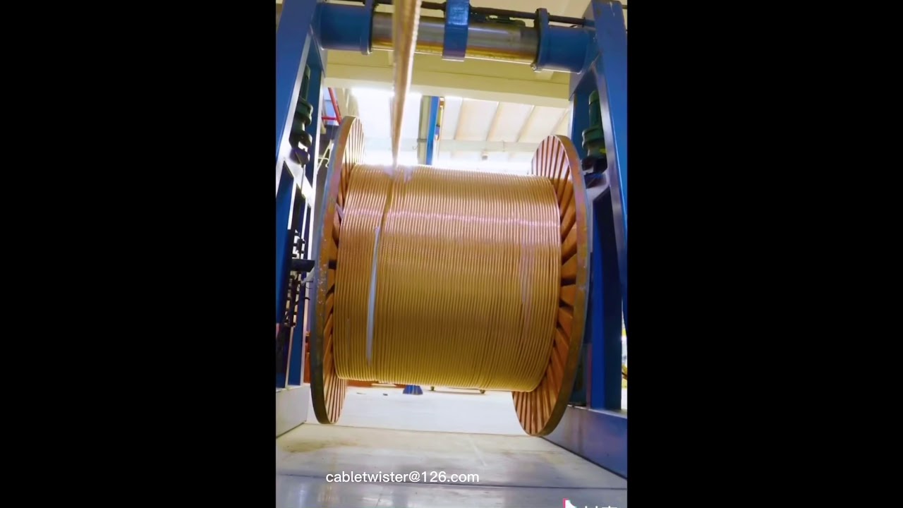 35kv medium voltage cable machine - YouTube