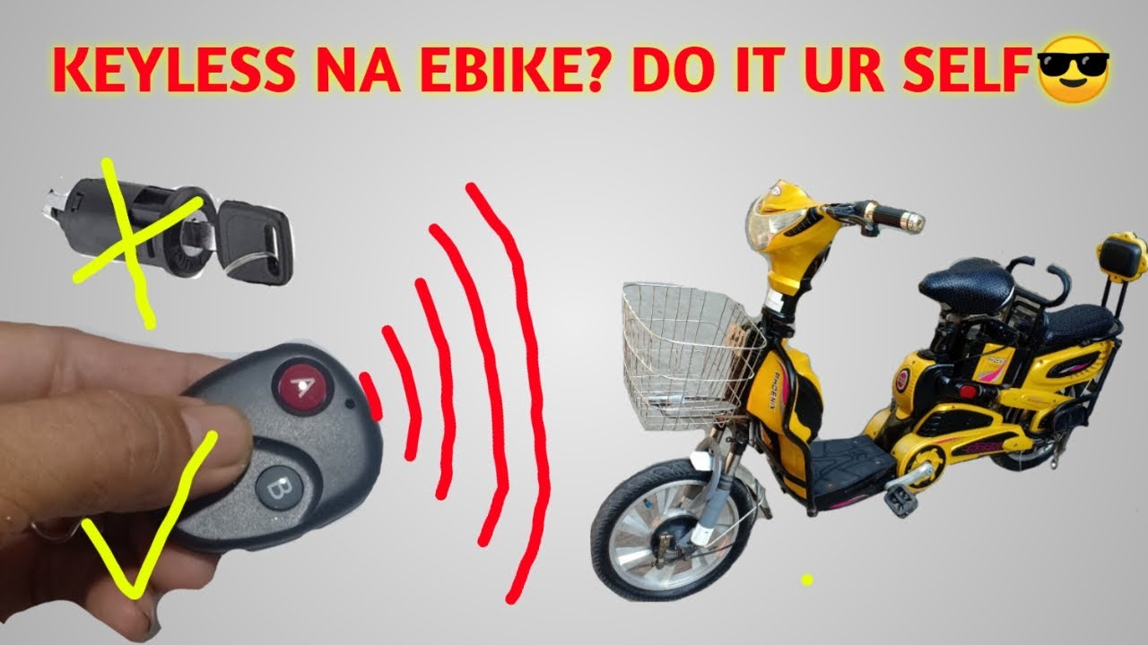 keyless na ebike DIY do it yours self - YouTube