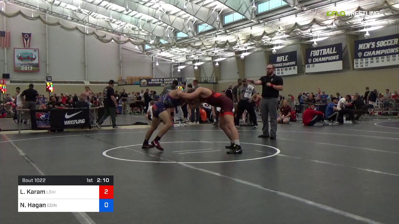 2018 UWW Cadet And U23 Nationals/U23 Freestyle 65 Consi Of 16 #1 - Luke ...