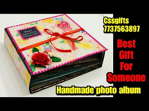 Best handmade album ever | best photo gift | personalised customised ...