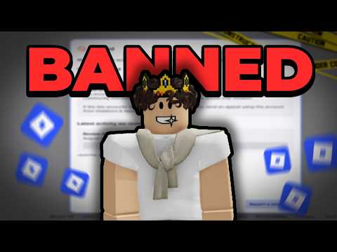 I got BANNED on Roblox..