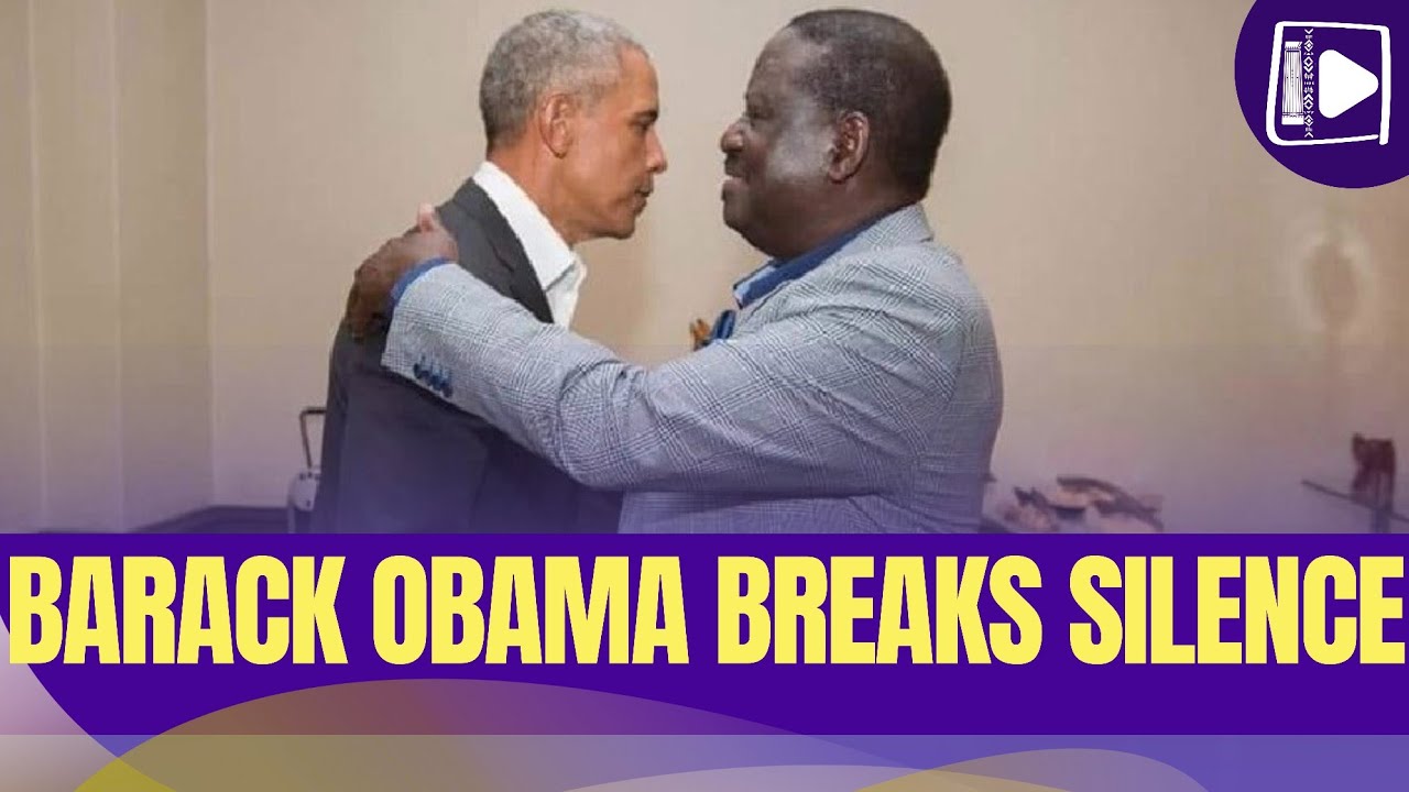 Obama Finally Breaks Silence on Raila Odinga’s Death | Emotional ...
