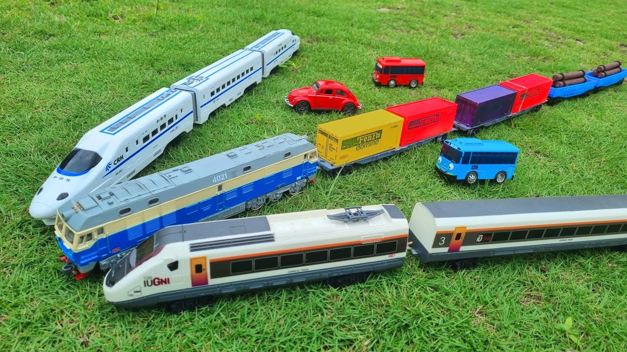 Merakit Mainan Kereta Api Cepat Mainan Kereta Api Diesel Mainan Pesawat ...
