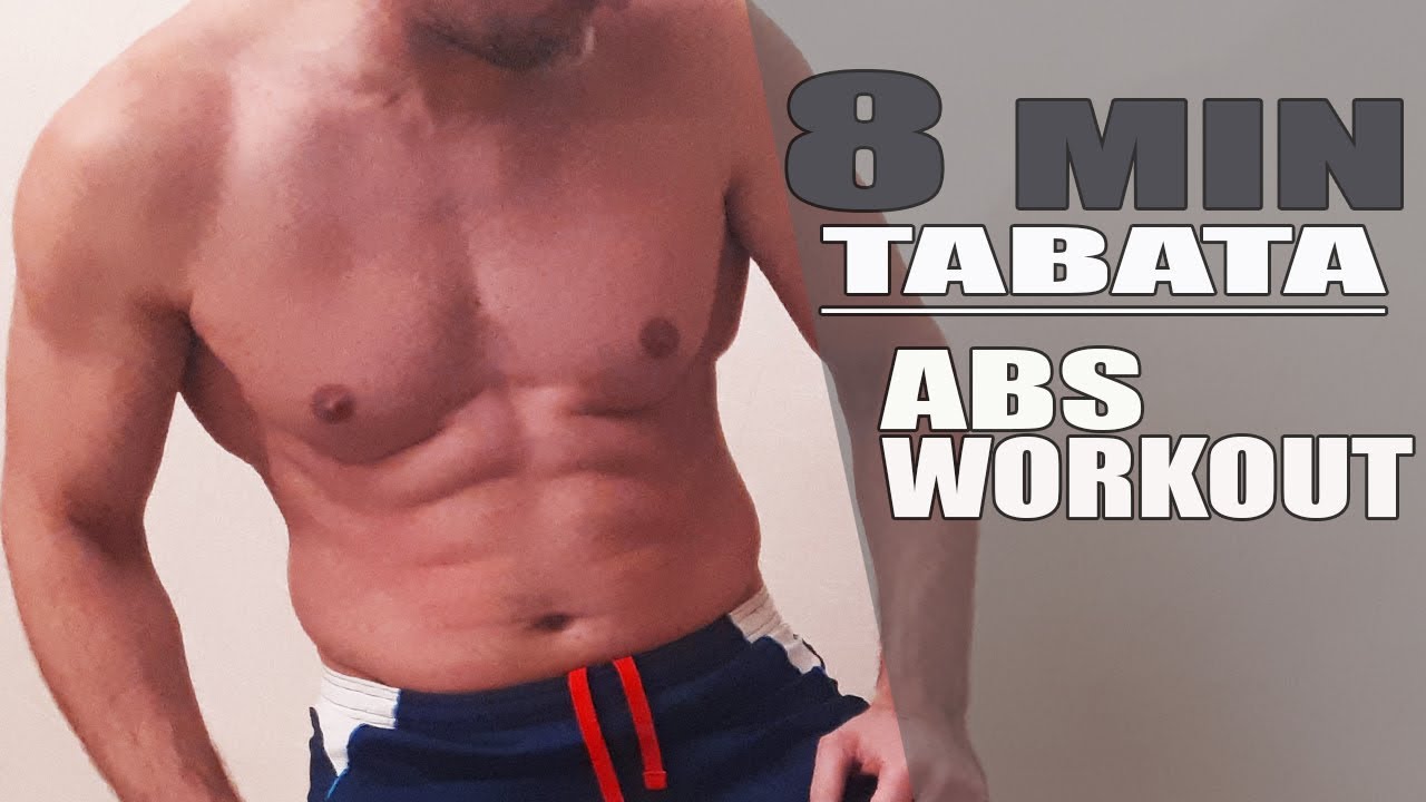 8 MIN TABATA ABS WORKOUT | 1 3 SETS! Depending on your FITNESS LEVEL ...