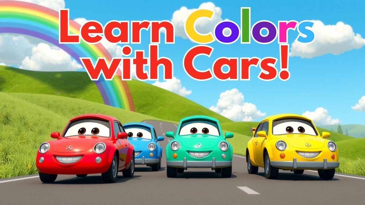 Learn Colors with Cars for Kids | Fun Color Learning Video for Toddlers ...