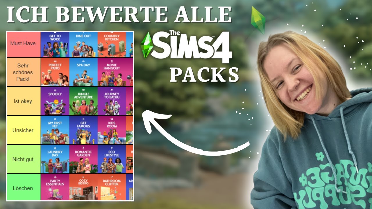 Ich bewerte ALLE Sims 4 Packs || Sims 4 || Deutsch - YouTube