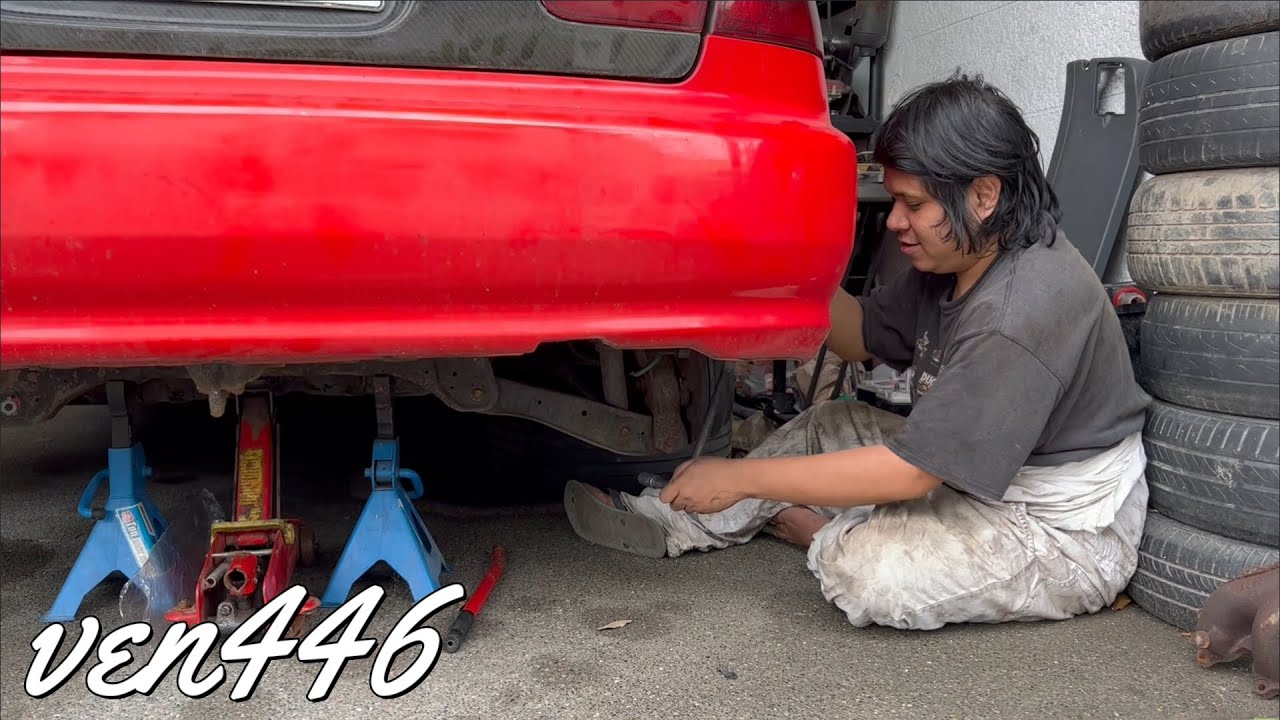 PROJECT 0 HONDA CIVIC EG: LCA SWAP (LOWER CONTROL ARM & SUBFRAME) - YouTube