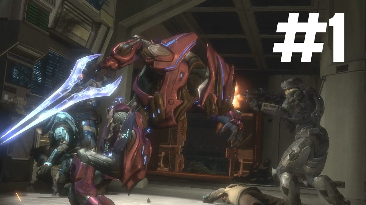 Halo Reach Walkthrough Part 1 - Noble Actual & Winter Contingency 1080p ...