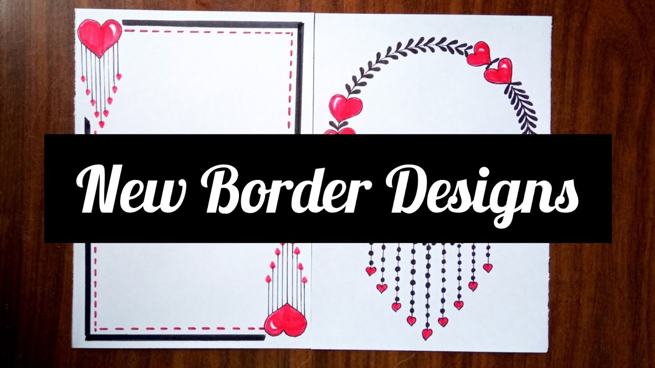 NEW BORDER DESIGNS FOR PROJECT/PROJECT WORK DESIGNS/PORTFOLIO DESIGN ...