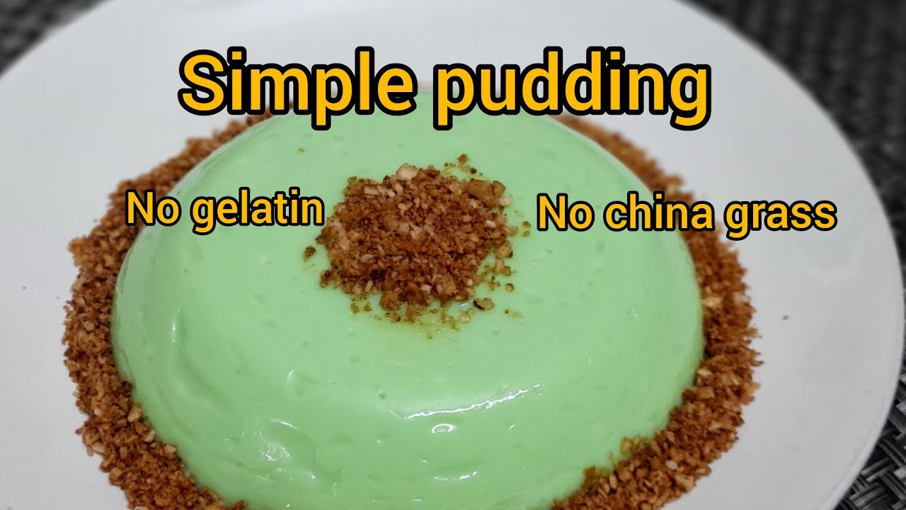 വളരെ എളുപ്പത്തിൽ ഇതാ ഒരു pistha pudding /simple pistha pudding/sulfeena ...