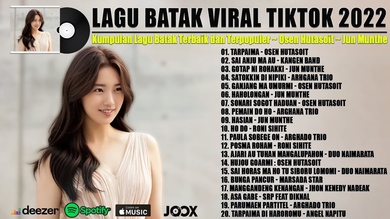 Lagu Batak Viral 2022 ~ Kumpulan Lagu Batak Terbaik dan Terpopuler 2022 ...