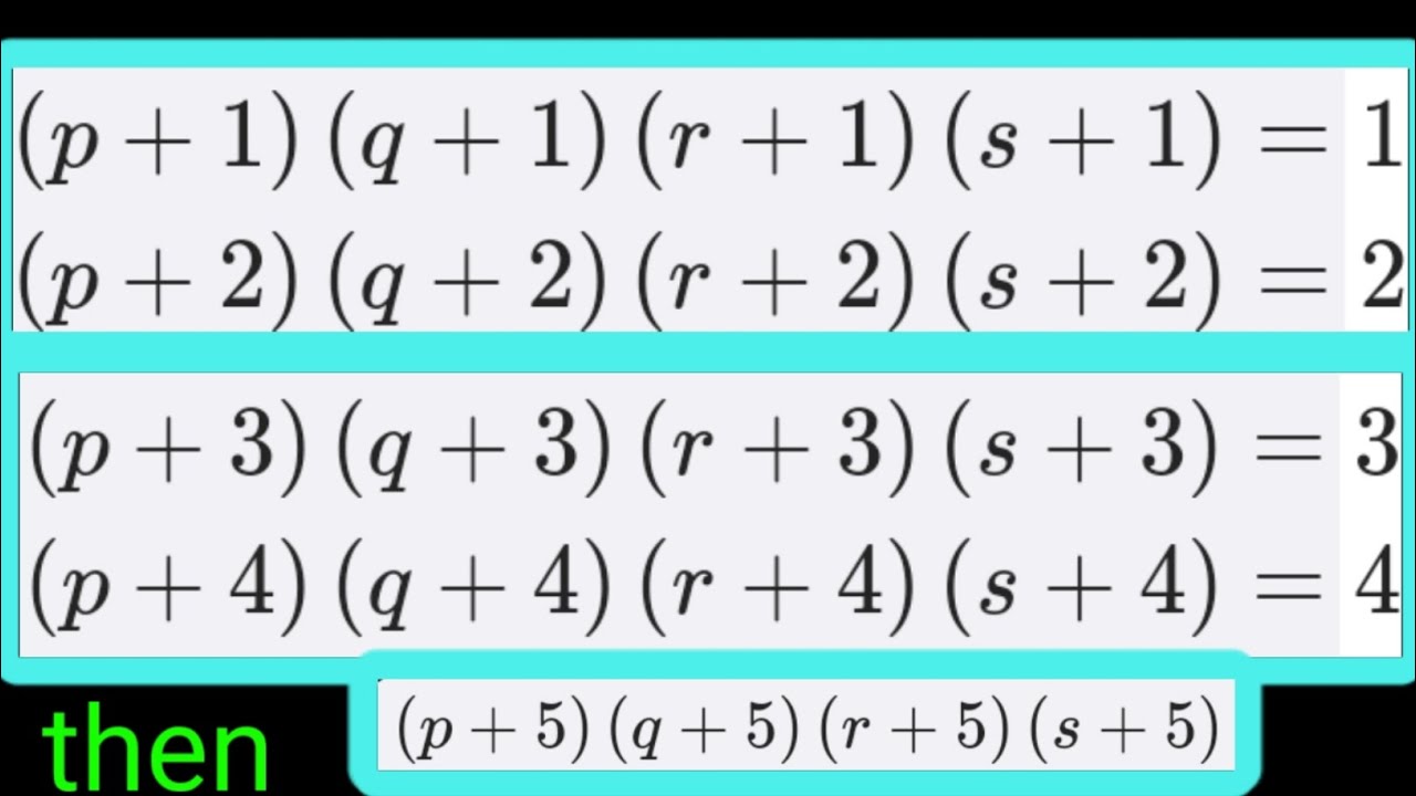 Mind-Blowing Algebra Challenge: Math Olympiad Fun - YouTube