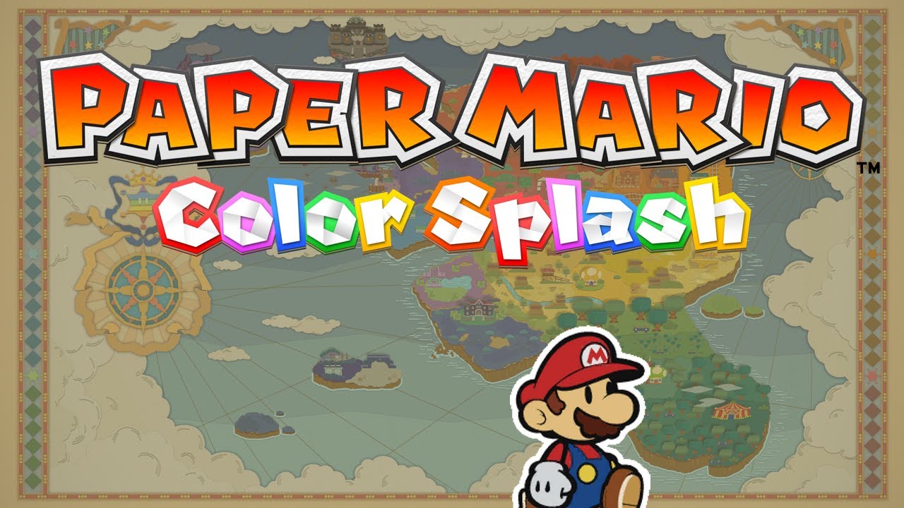 Paper Mario: Color Splash, Part 1 - THE PAPER MARIO FOLDATHON (Hours 52 ...