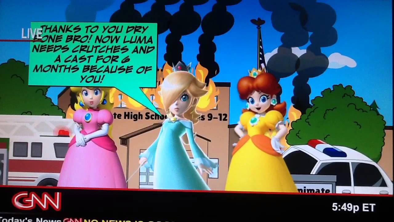 Dry Bone Bro Sets The School On Fire/Grounded - YouTube