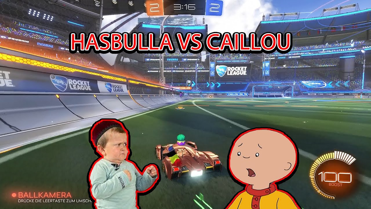 Caillou hat gegen uns gespielt?! - Rocket League - YouTube
