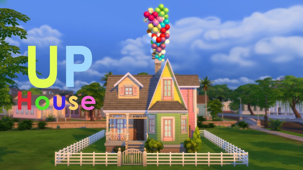 Sims 4 Up House - YouTube
