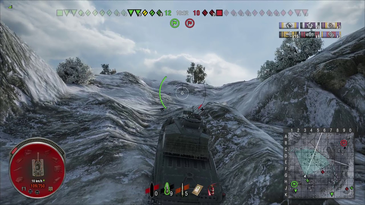 WoT Strv 74 Top Gun - YouTube