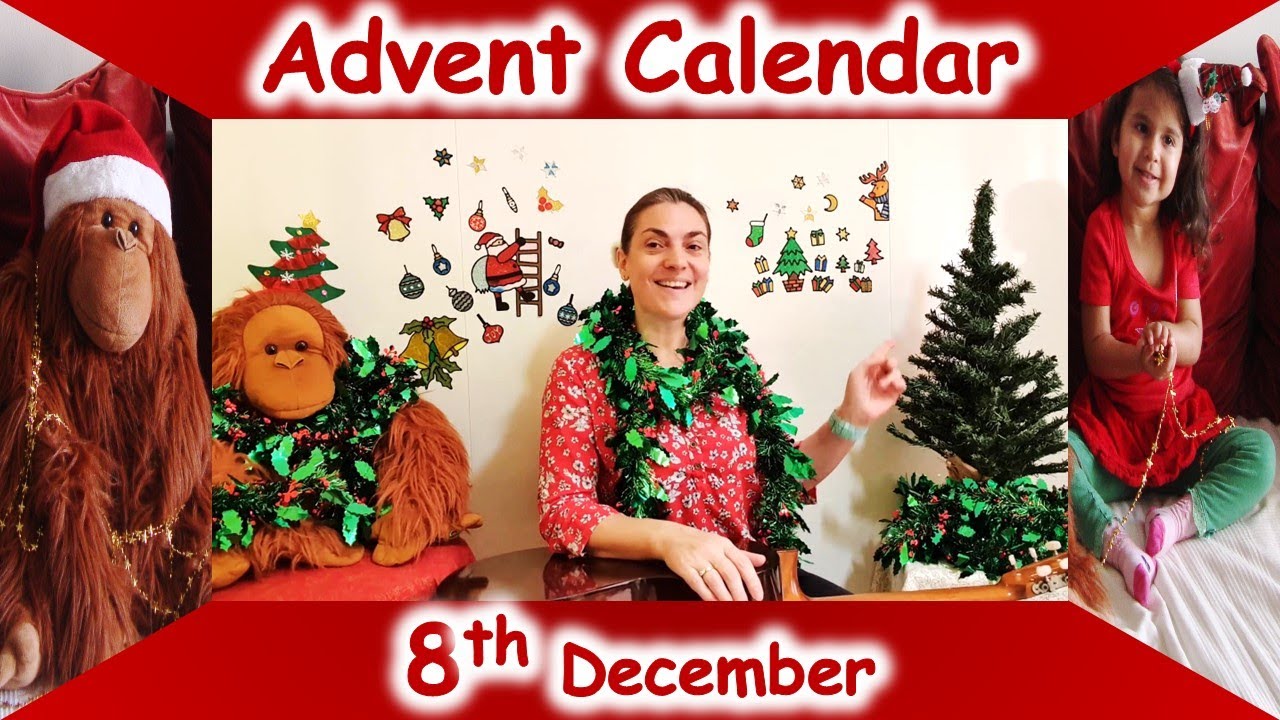 Day 8 - Advent Calendar with Music and Stories for Kids - YouTube