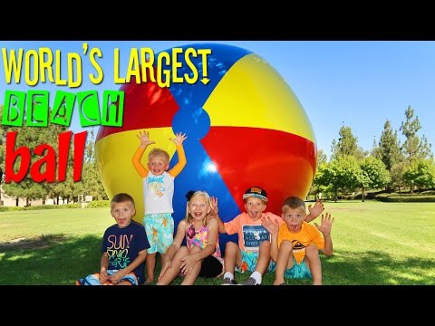 DER GRÖSSTE WASSERBALL DER WELT!!!