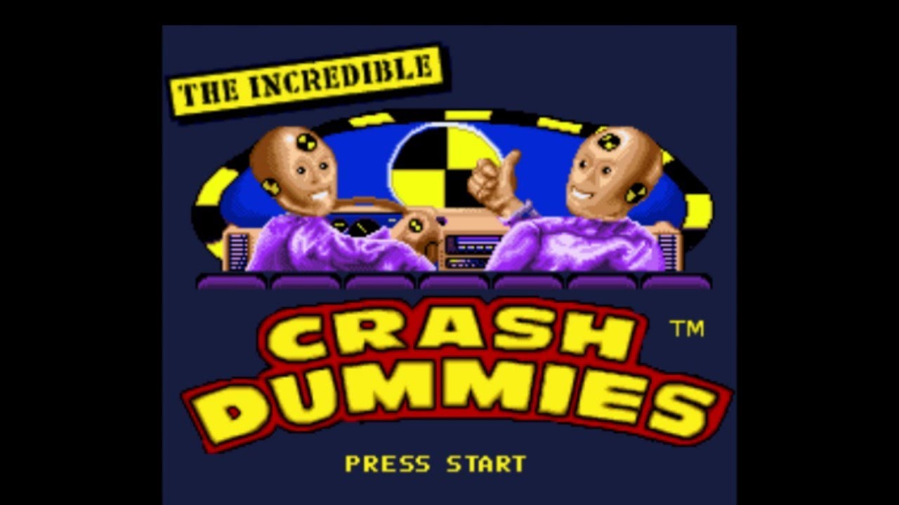 SUPER Nintendo The Incredible Crash Dummies - YouTube