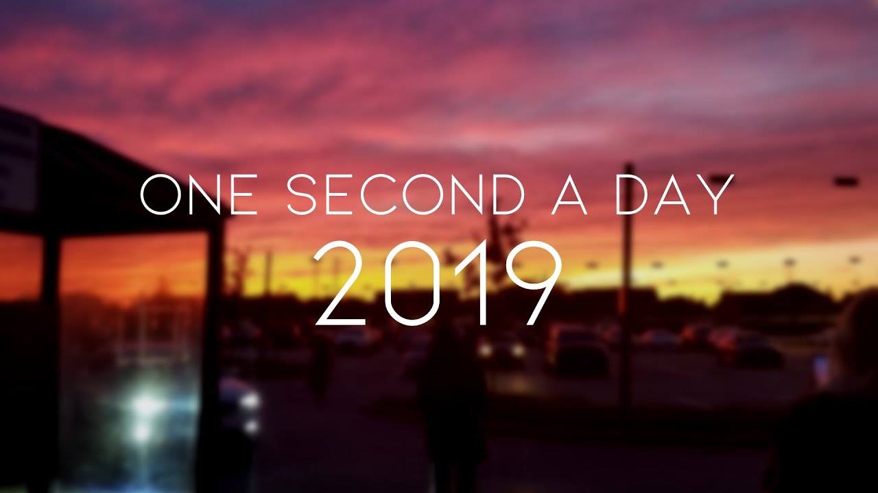 I Recorded One Second of Every Day of 2019 - YouTube