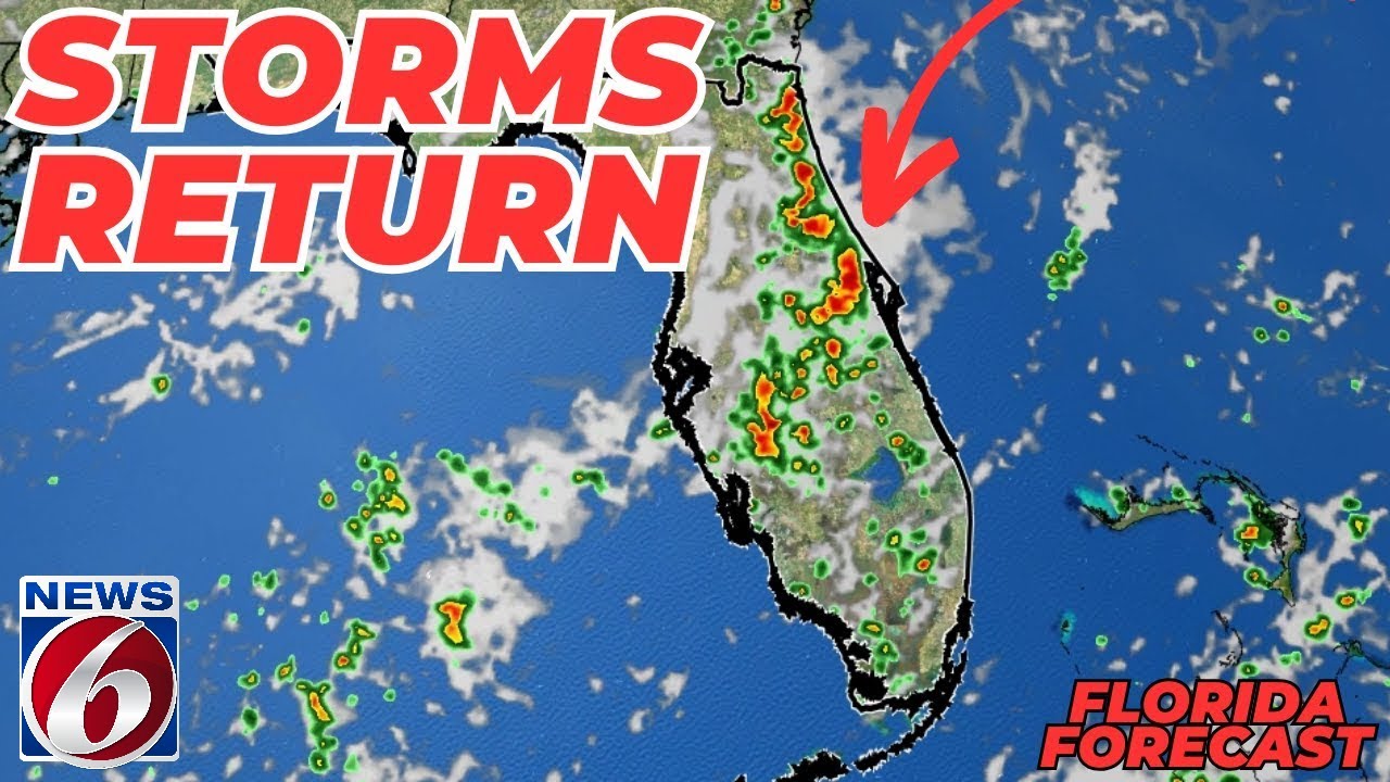Florida Forecast: Storm Chances Rising In Florida PLUS Hurricane Lee ...