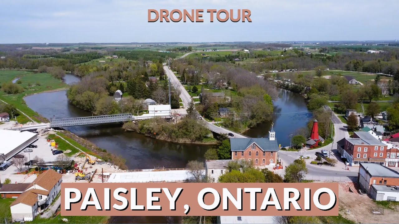 Paisley Panorama: A Breathtaking 4K Drone Tour of Ontario's Hidden Gem ...