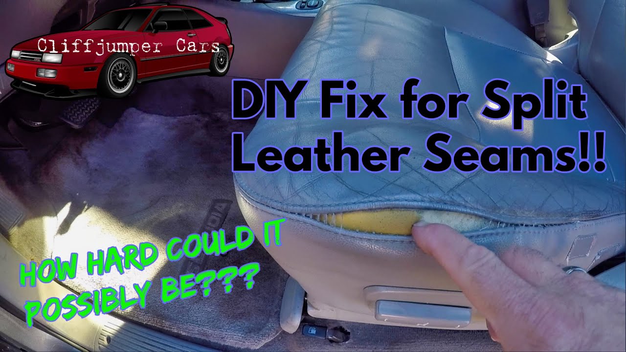 DIY Fixing a Splitting Leather Seam on your Sequoia or Any Other ...