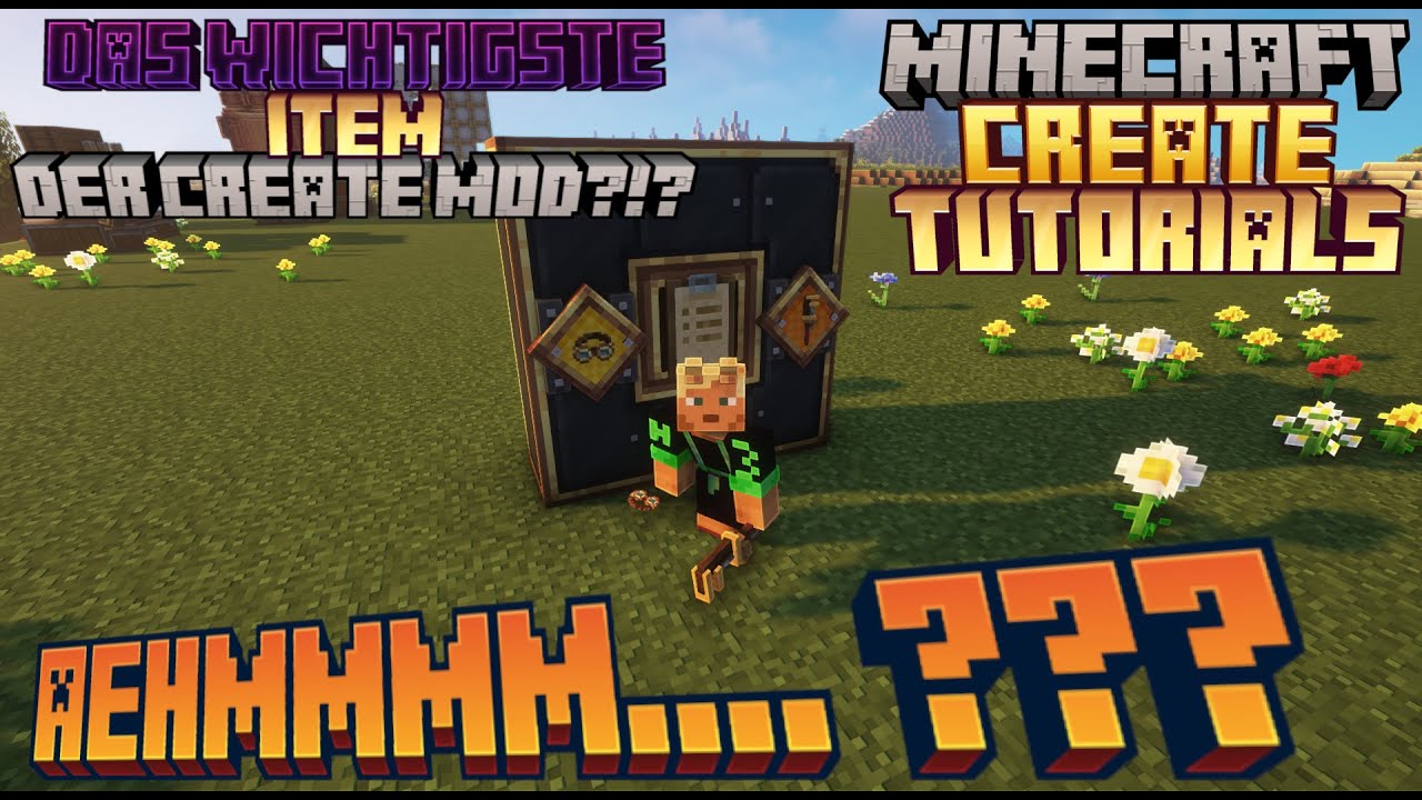 Wichtigste Items! - Wrench und Brille - Create mod für Anfänger [modded ...