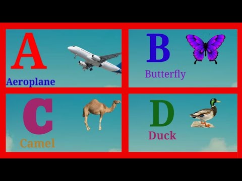 English alphabet /Learn Alphabets A to Z/ABC preschool Book learning A ...