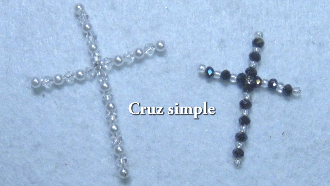 DIY - Cruz simple y muy facil# - DIY - Cross simple and very easy - YouTube