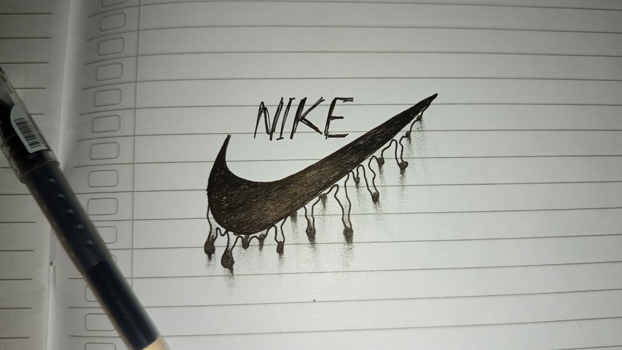 How to Draw Nike Logo - Easy Draw - YouTube