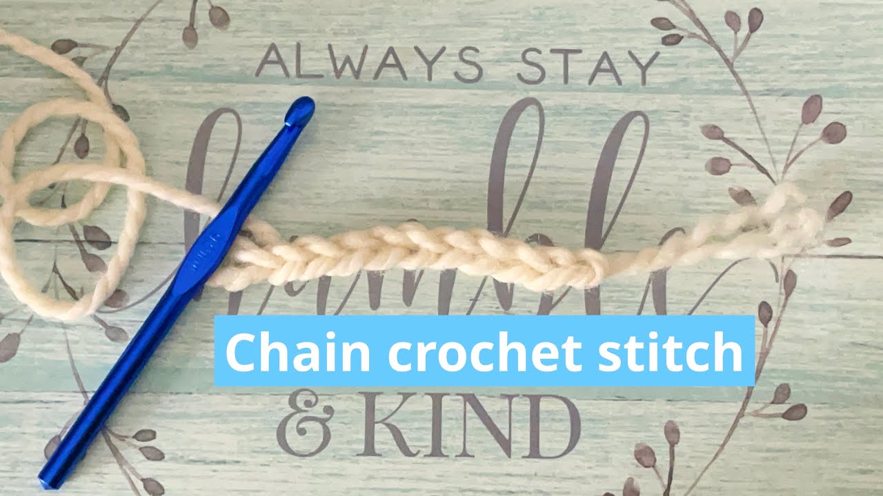 How to crochet a chain stitch ( absolutes beginners) #crochet # ...