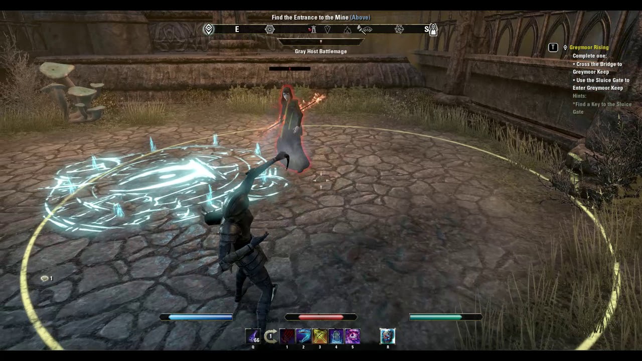 Elder Scrolls Online Greymoor Find Lead Seat of the Snow Prince - YouTube