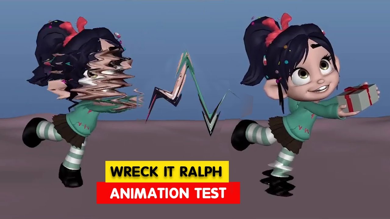 Wreck it Ralph | Vanellope Animation Test | 3D Animation Internships ...