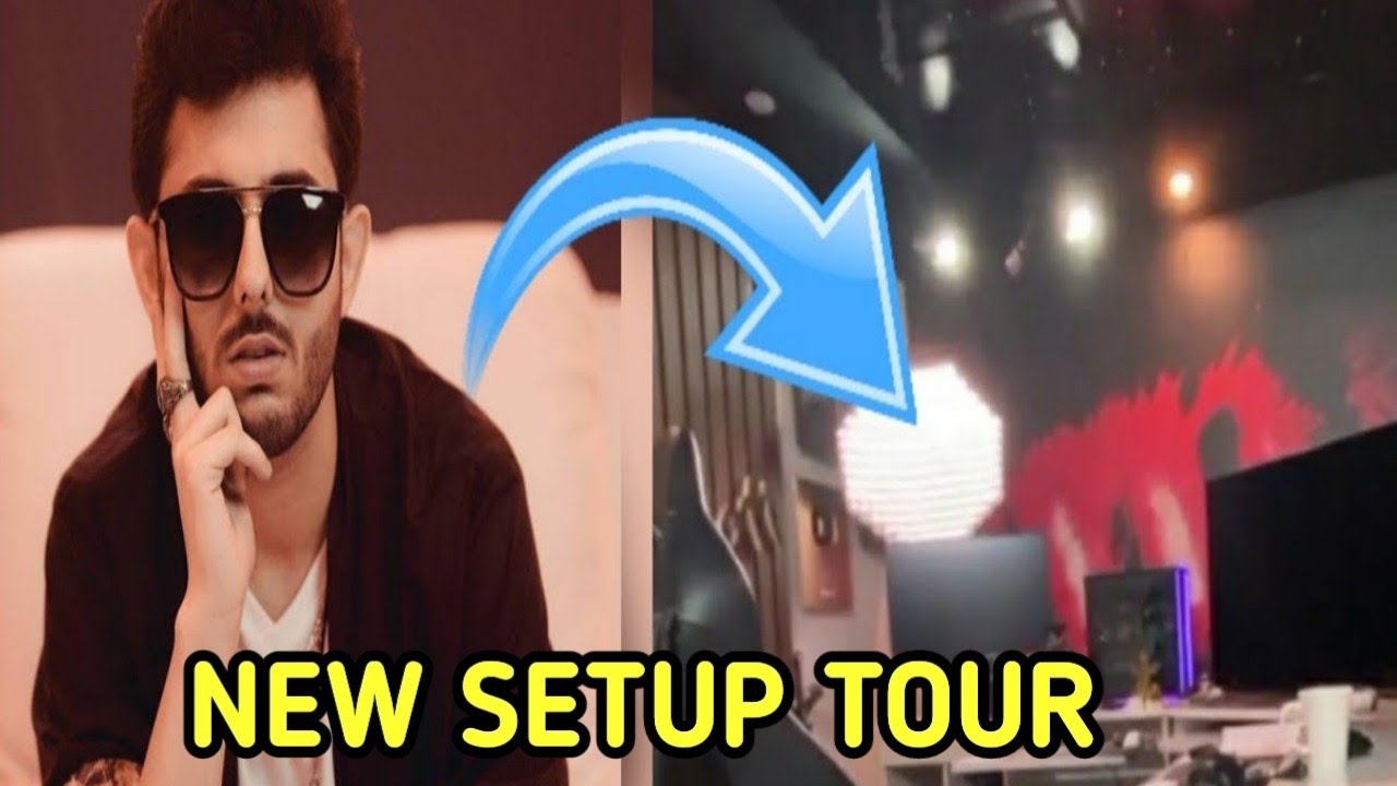 @CarryMinati New SETUP TOUR 2021🔥| CarryMinati Latest Setup ...