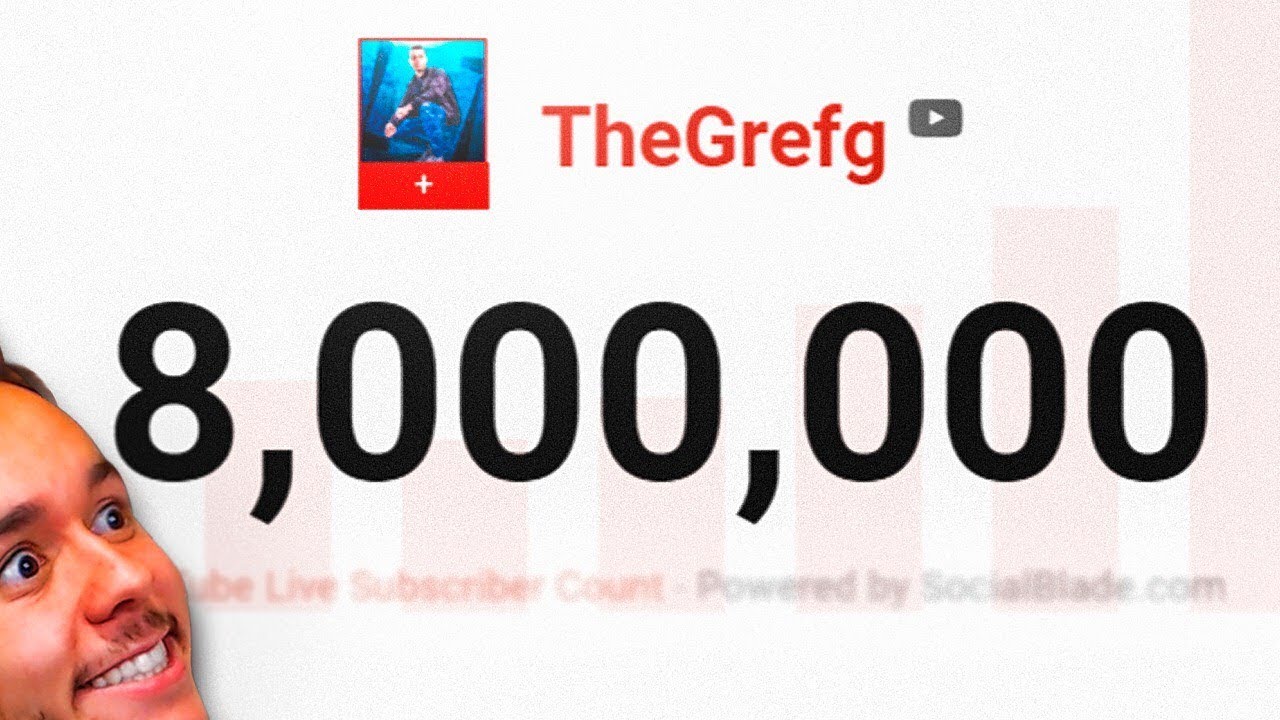 ASÍ llegué a 8 MILLONES DE SUSCRIPTORES - TheGrefg - YouTube