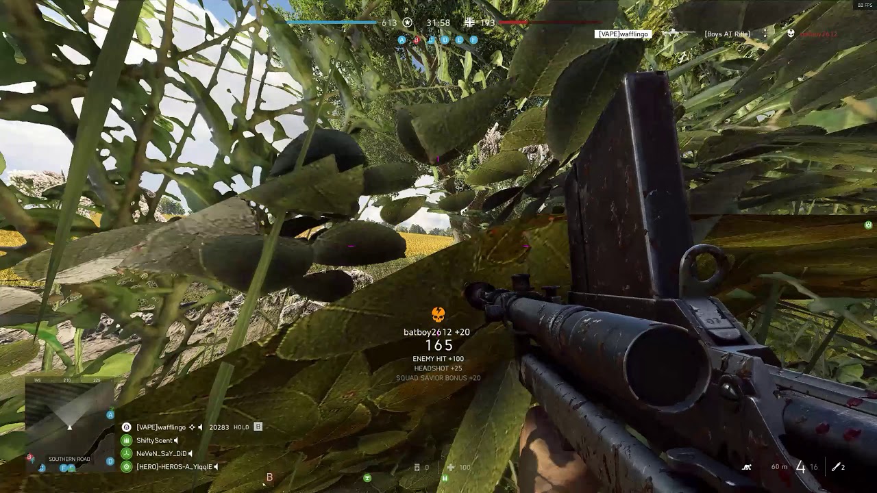 Battlefield V optimal use of BOYS AT RIFLE - YouTube
