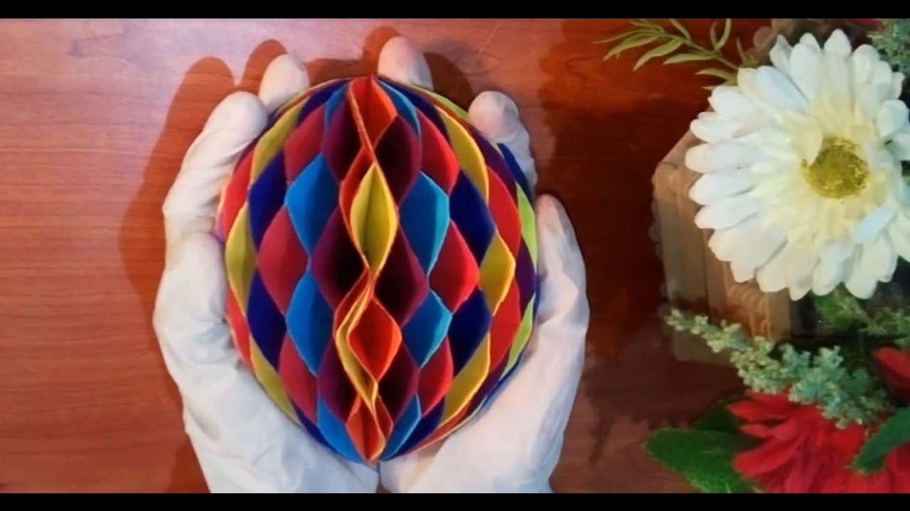 How to Make Paper Ball - YouTube