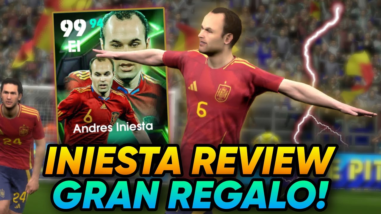 Así aprovechas AL MÁXIMO🤯 a INIESTA GRATIS🎁 | REVIEW👀 + ENTRENAMIENTO ...