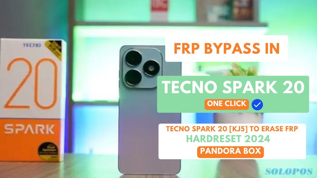 FRP BYPASS|REMOVE IN TECNO SPARK 20|TECNO KJ5 WIPE|HARDRESET PIN ...