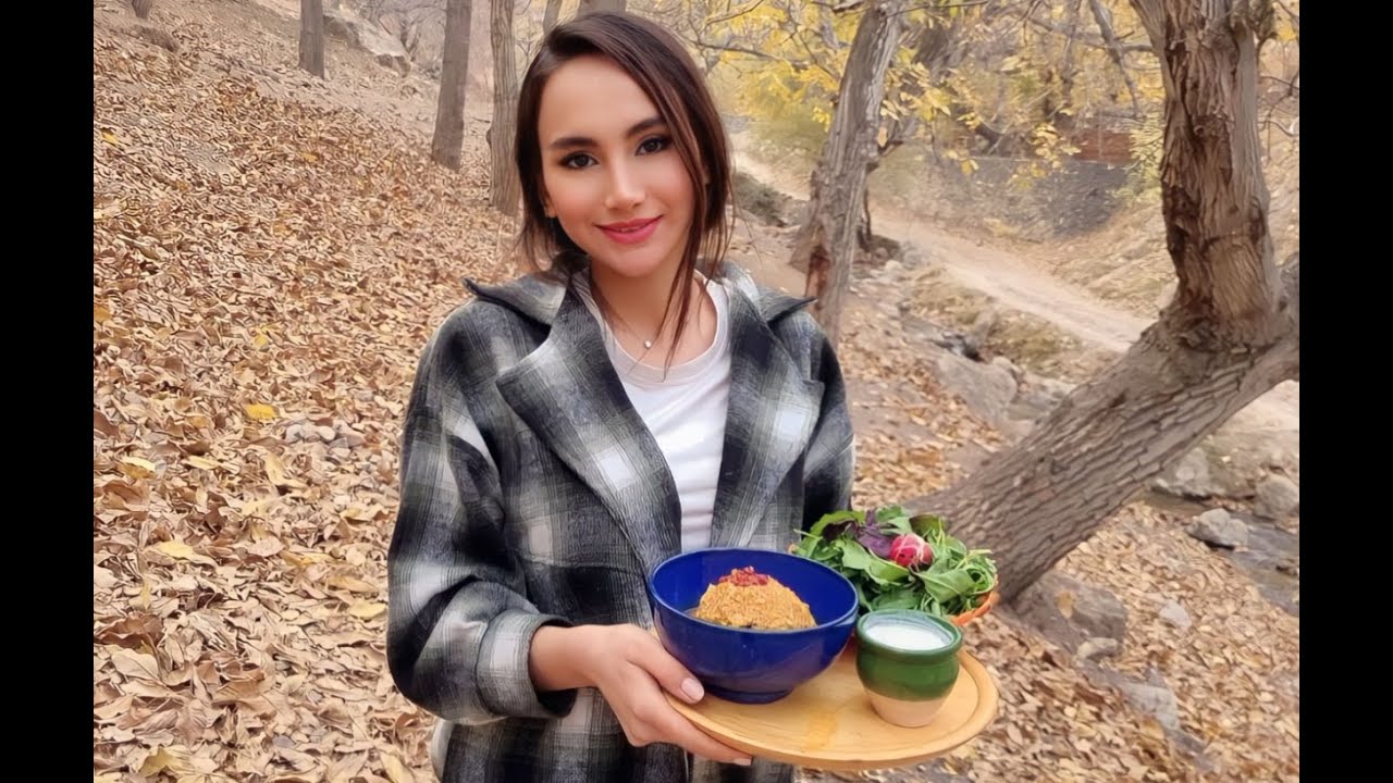 Delicious Tabriz meatballs in nature 😋 کوفته لذیذ و سنتی تبریز در طبیعت ...