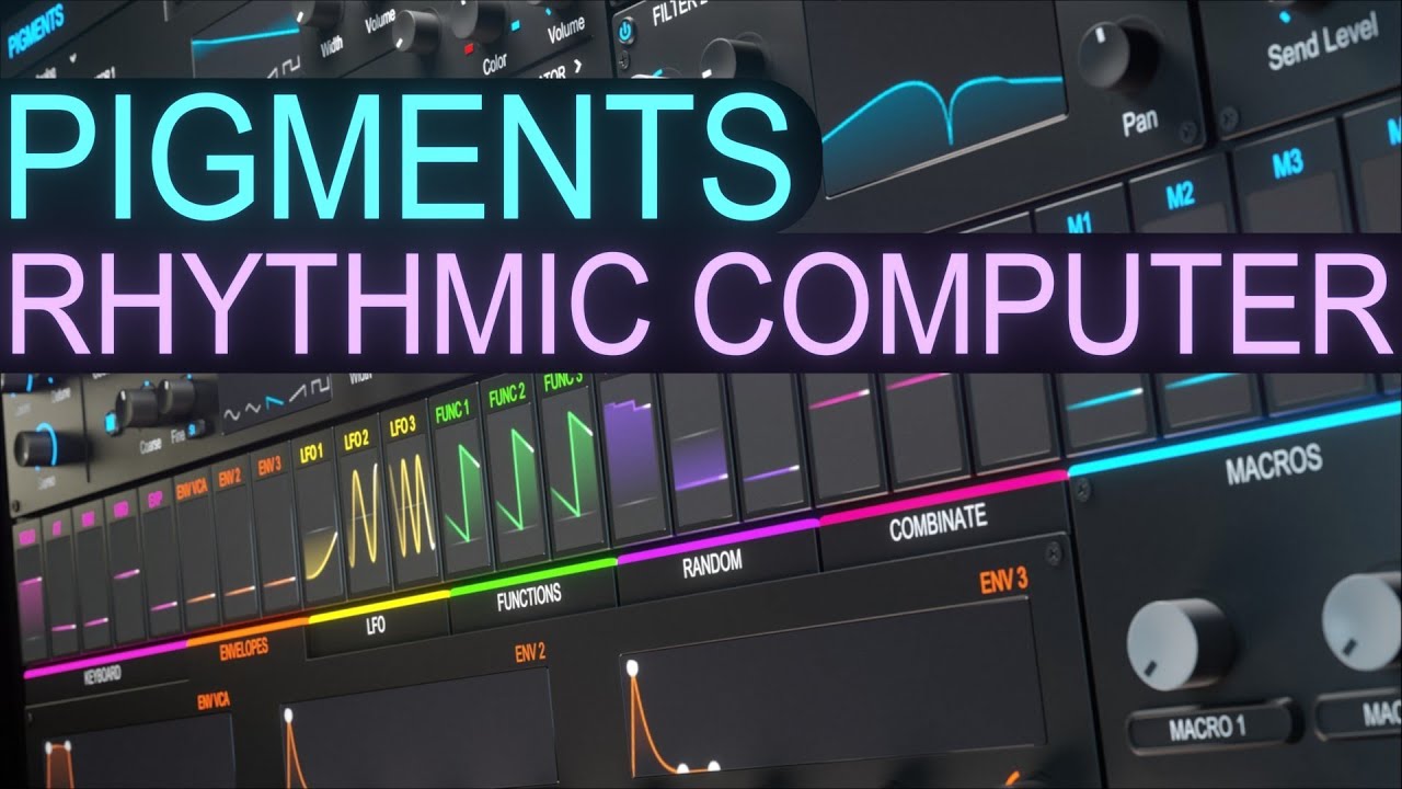 Pigments 4 - Rhythmic Computer | Sound Design Tutorial - YouTube