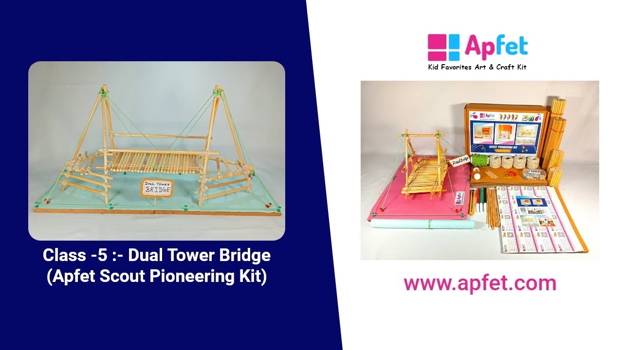 Scout Pioneering | How To Make Ladder Bridge | Apfet Scout Pioneering ...