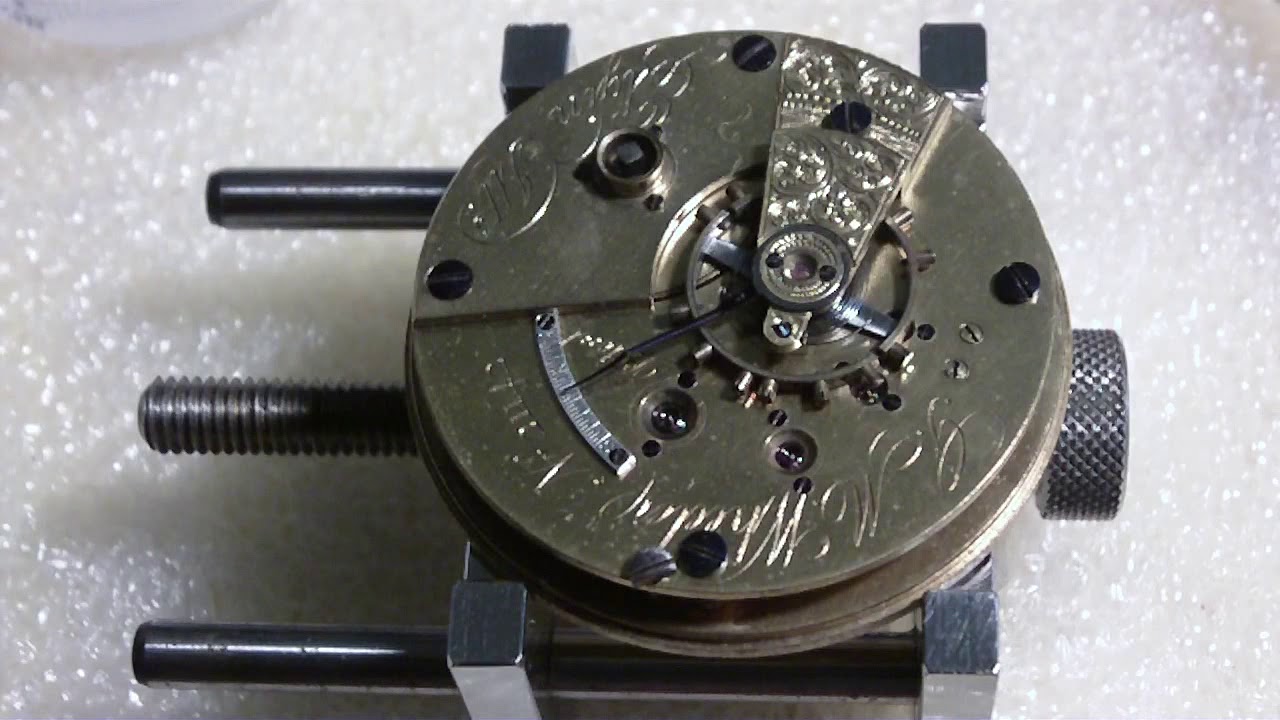 Bent guard pin, pocket watch, Elgin National Watch - YouTube
