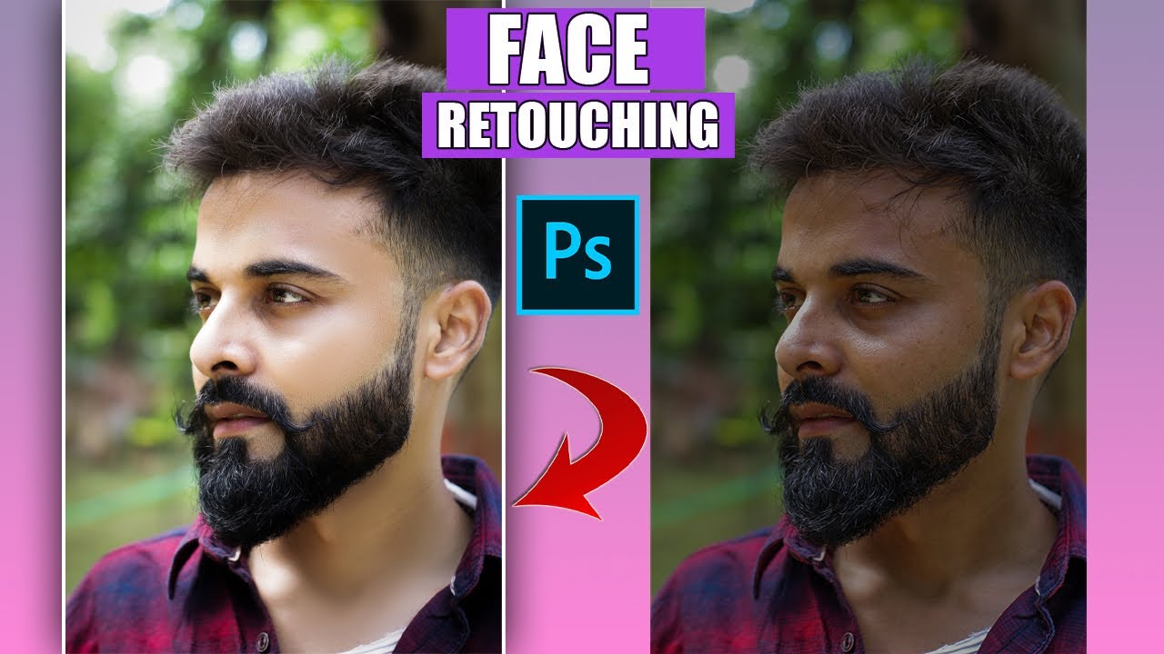 How to Retouch skin texture in a professional way on photoshop for ...